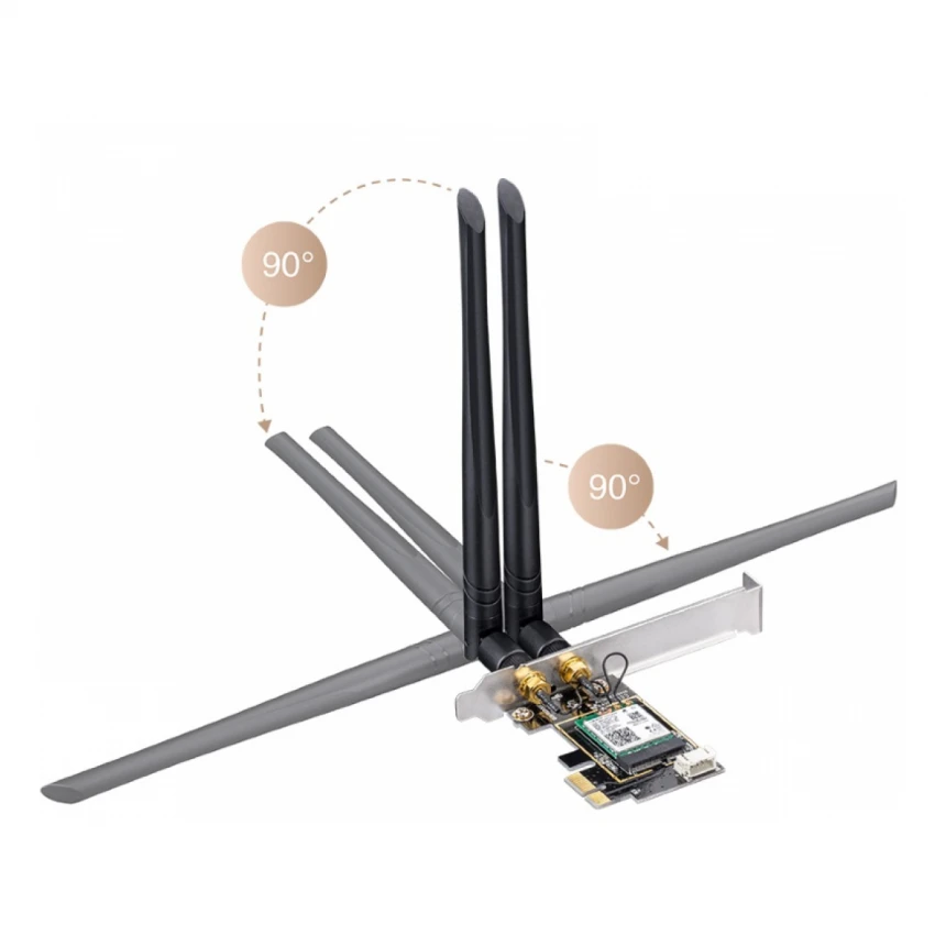 CUDY WE3000 wireless dual band PCI Express mrežna karta