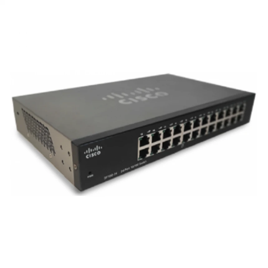 Cisco SF100-24 24-PORT 10/100 SWITCH REFABRIKOVANO
