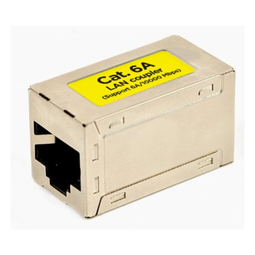 NCA-LC6S-01 Gembird FTP shielded Cat. 6A LAN coupler