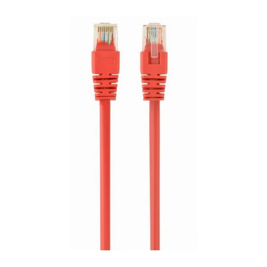 PP12-0.5M/R Gembird Mrezni kabl, CAT5e UTP Patch cord 0.5m red