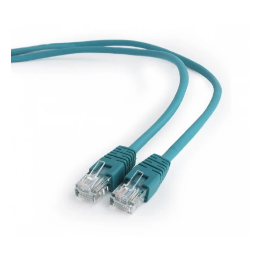 PP12-1M/G Gembird Mrezni kabl, CAT5e UTP Patch cord 1m green