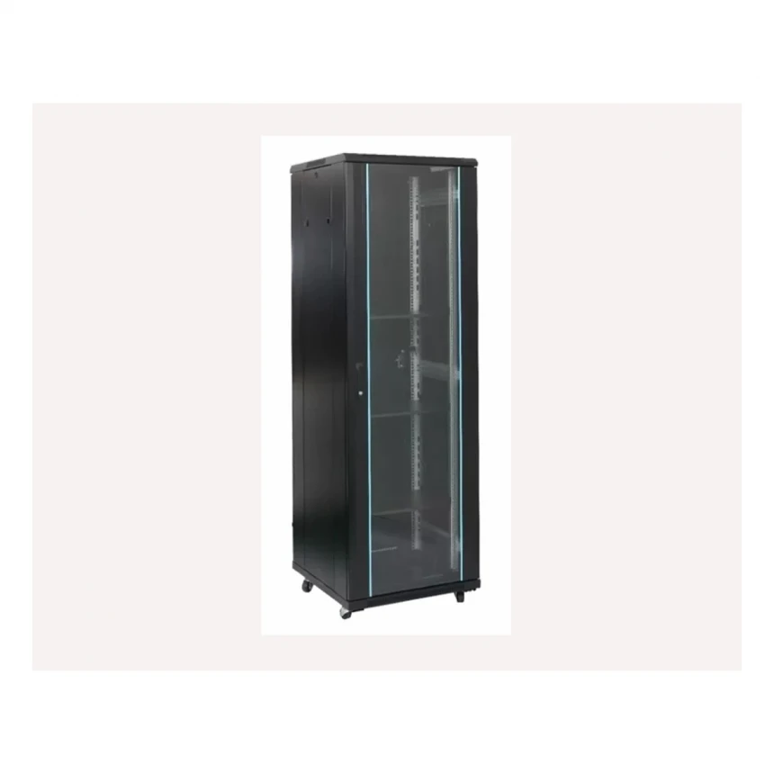 MAXPRO LINE Rack orman samostojeći, 47U, 800x800, staklena vrata (pakovanje od 5 kutija)