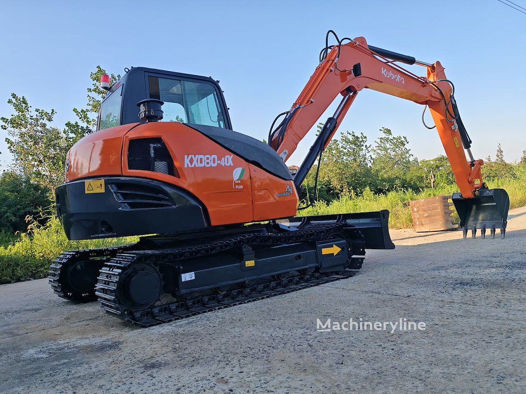 Kubota KX080 midi bager