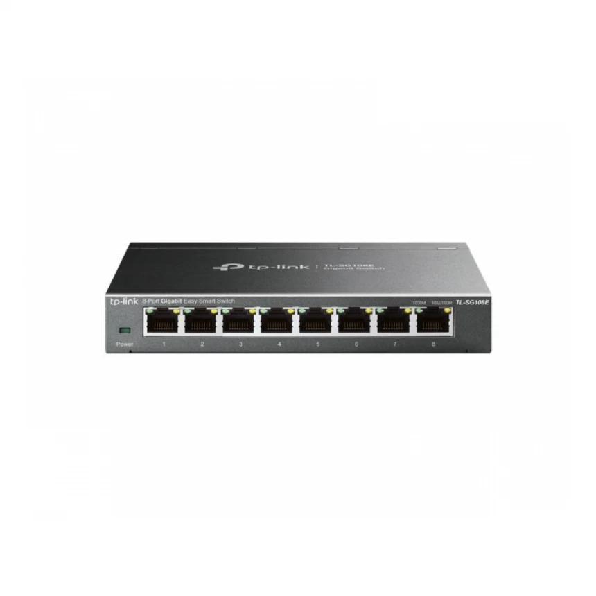 TP-LINK TL-SG108E Gigabit/8x RJ45/10/100/1000Mbps/eSm Switch