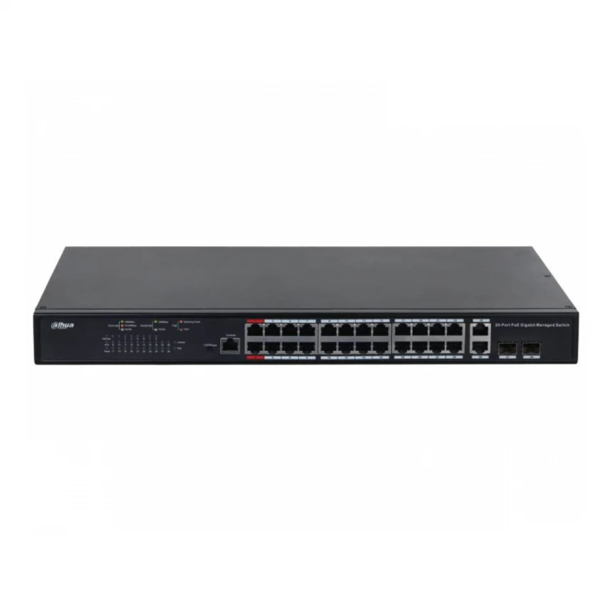 DAHUA_ PFS4226-24GT-370 26-Port Managed Gigabit Switch with 24-Port PoE