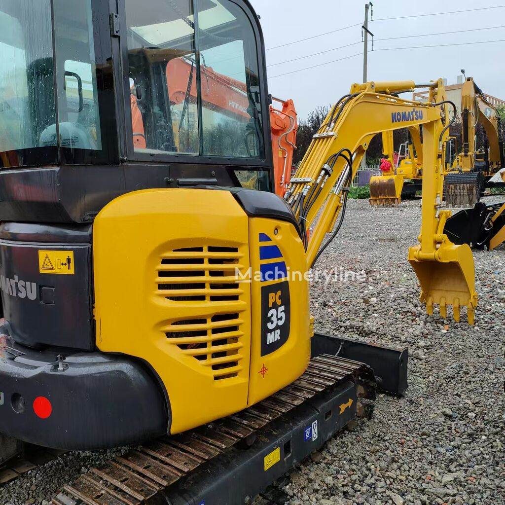 Komatsu PC35MR midi bager