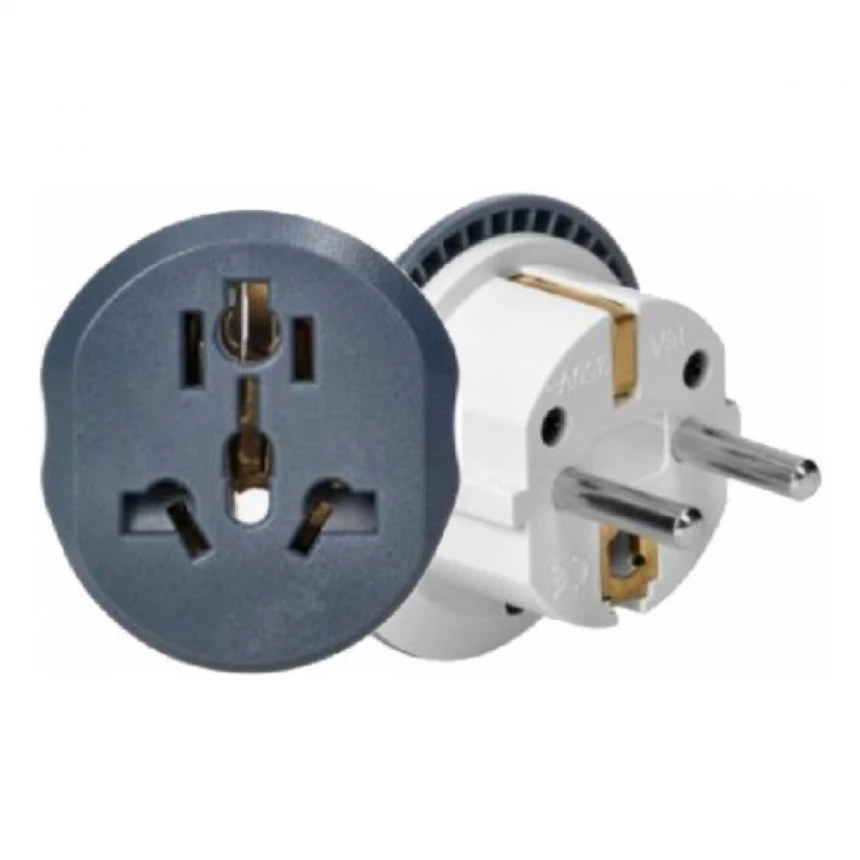 SMART-D1849 Gembird Travel adapter 168 Svetski (UK, SAD, AUS) na Evropski 13A