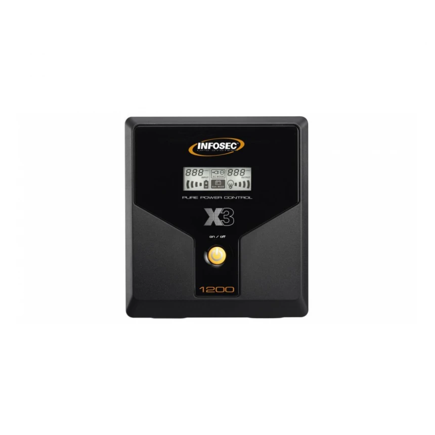 INFOSEC COMMUNICATION X3 EX 1200 LCD USB FR/SCHUKO