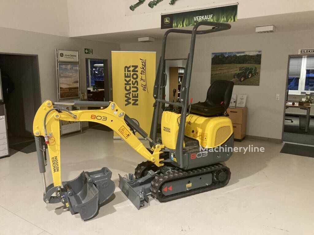 Novi Wacker Neuson 803 mini bager