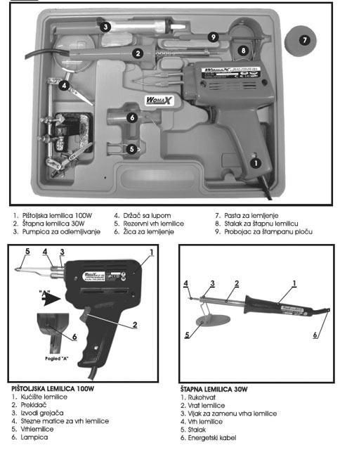 Lemilica Set WLP 100/30 74600002