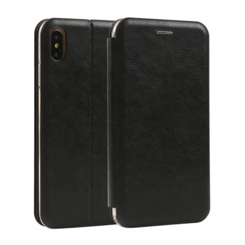 MCLF11-SAMSUNG Note 20 Ultra * Futrola Leather FLIP Black (149)