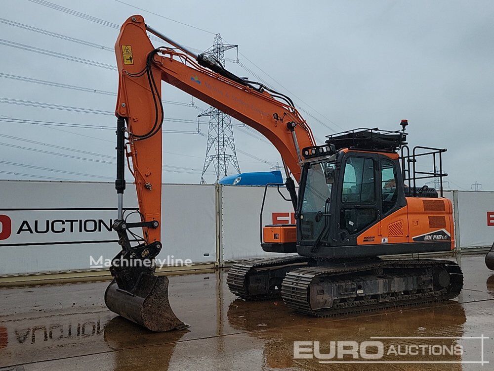Prodaje se Doosan DX140LC-7 mini bager na aukciji