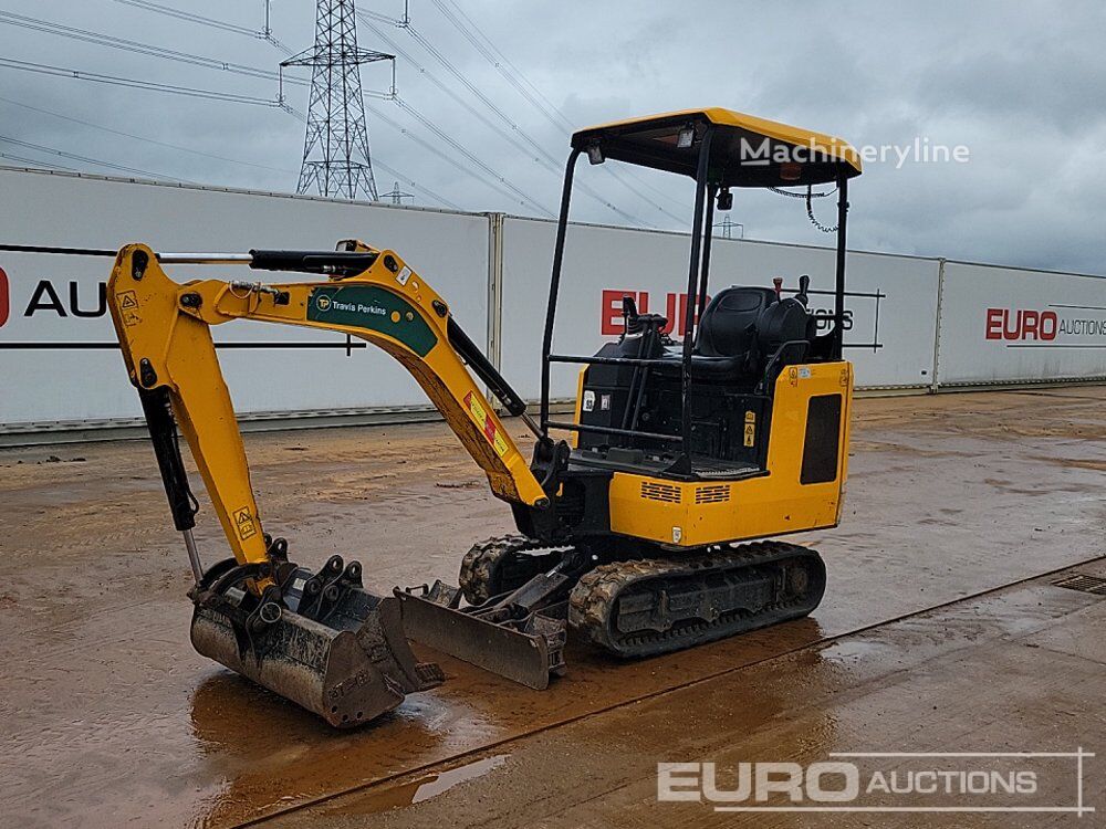 Prodaje se JCB 16C-1 mini bager na aukciji