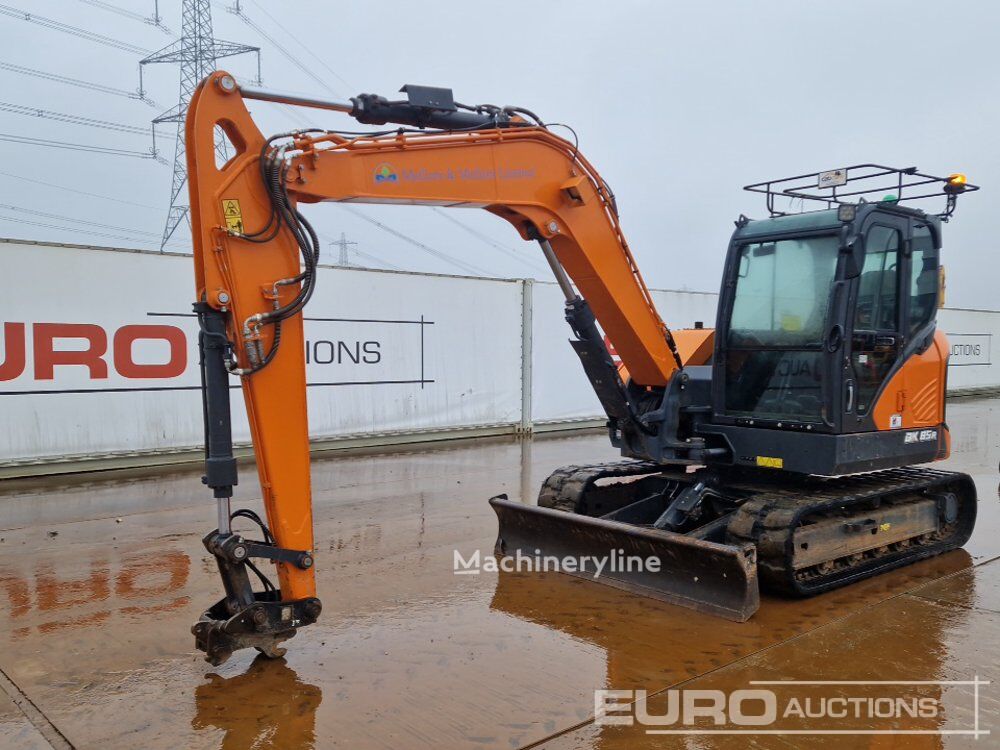 Prodaje se Doosan DX85R-7 mini bager na aukciji
