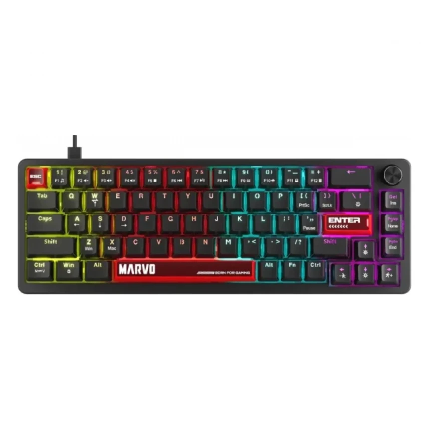 Bežična gaming tastatura Marvo KG935 Arma 67