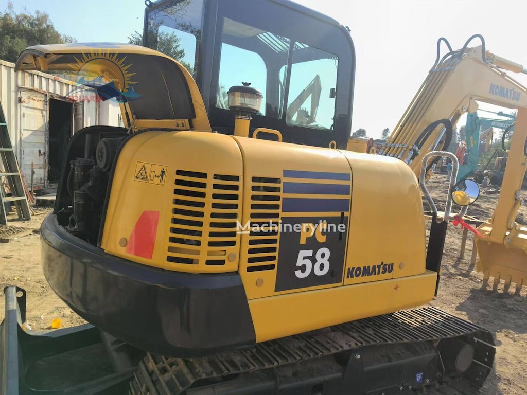 Komatsu PC58 mini bager
