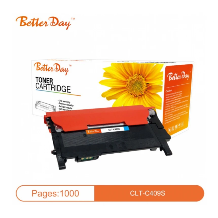 Toner BetterDay CLT-C409S CLP-310/315/310N/315W zam. toner kasetaza Samsung Cyan 1K
