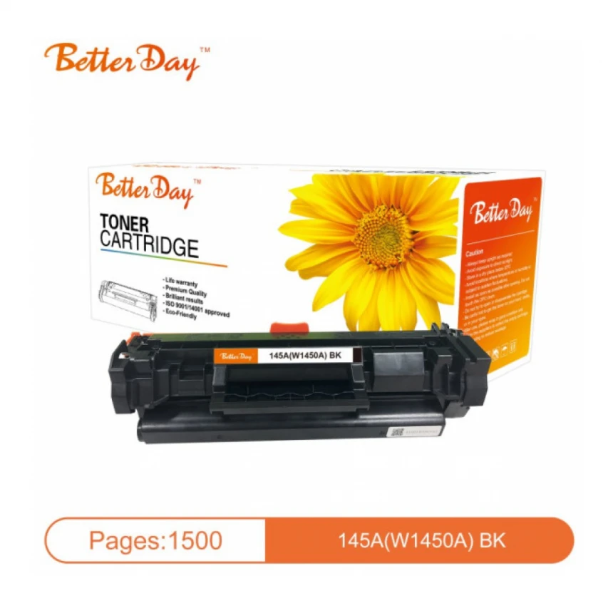 Toner BetterDay 145A (W1450A) BK zam. kaseta za HP 1.5k (sa cipom)