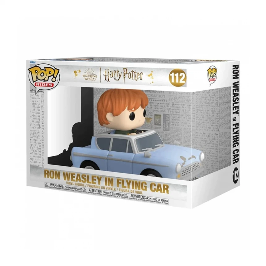 Funko POP! Rides: Super Deluxe - Harry Potter COS 20th - Ron W/ Car