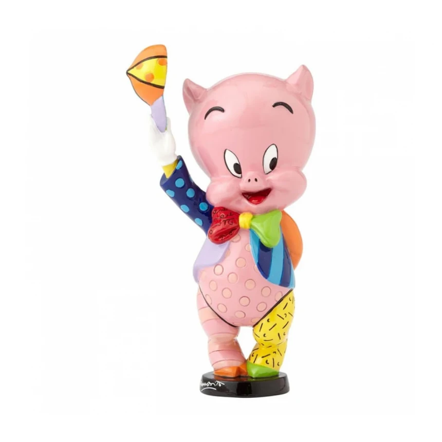Porky Pig with Baseball Cap Figurine