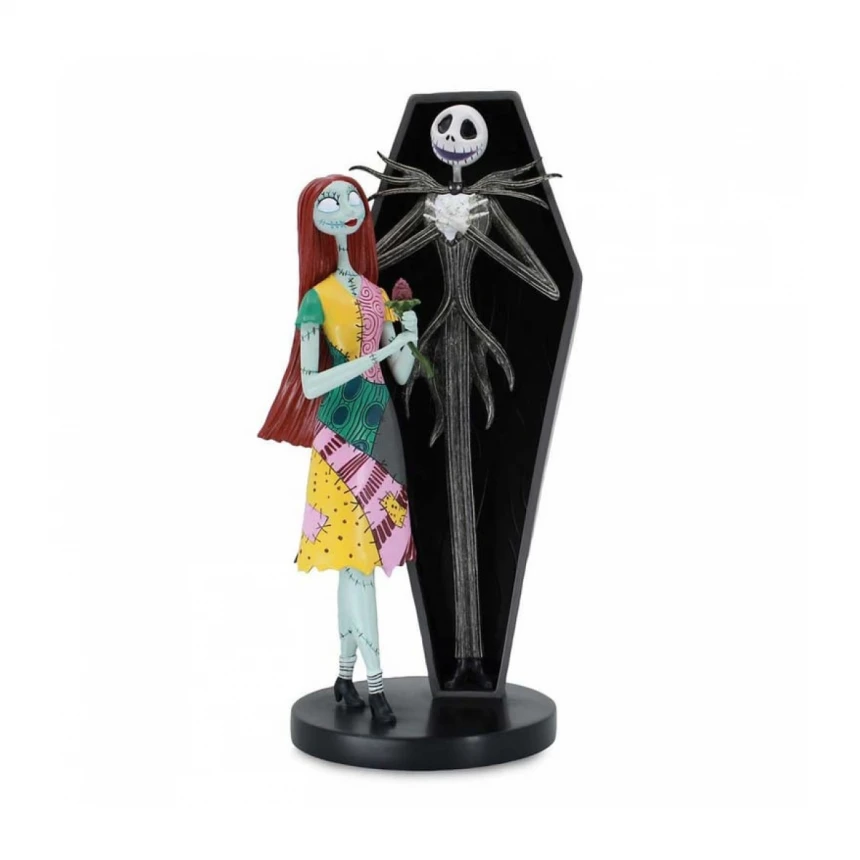 Jack & Sally Coffin Figure