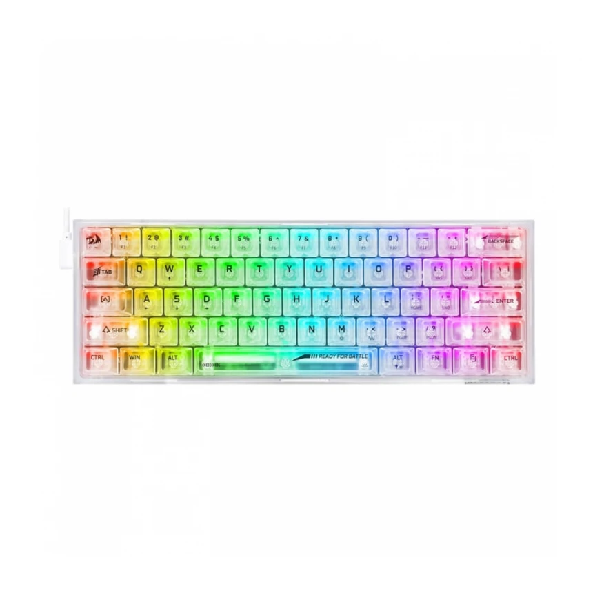 Fizz RGB Gaming Keyboard White