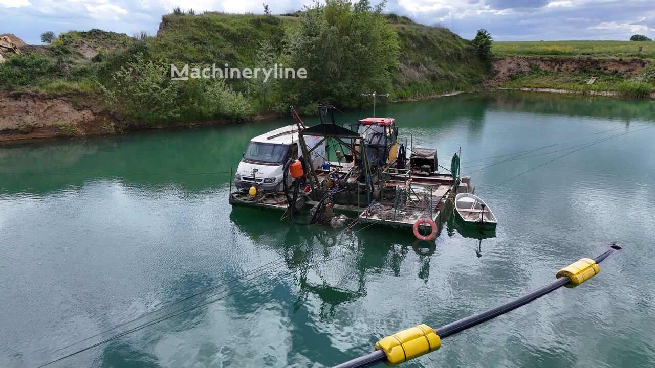 Dragflow Kopalnia Refuler Pogłębiarka Wydobycie plovni bager