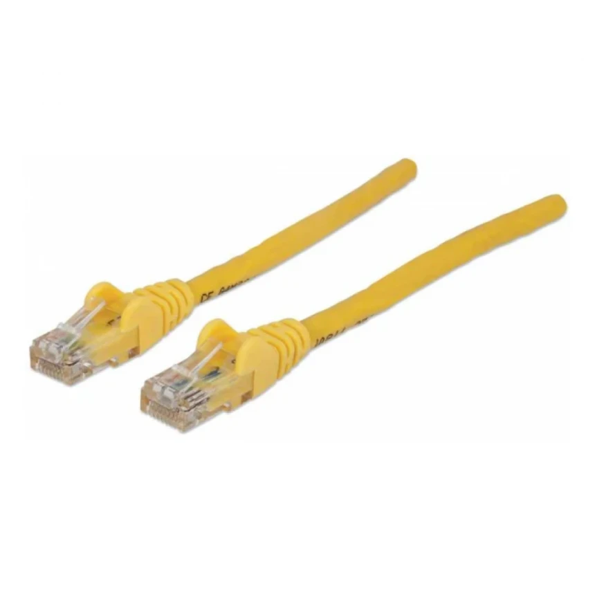 UTP cable CAT 6 sa konektorima 1m Intellinet ŽUTI