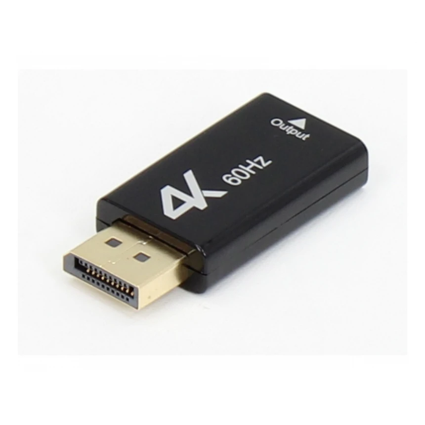 Adapter E-Green DisplayPort 1.4 (M) - HDMI 2.0 (F) crni
