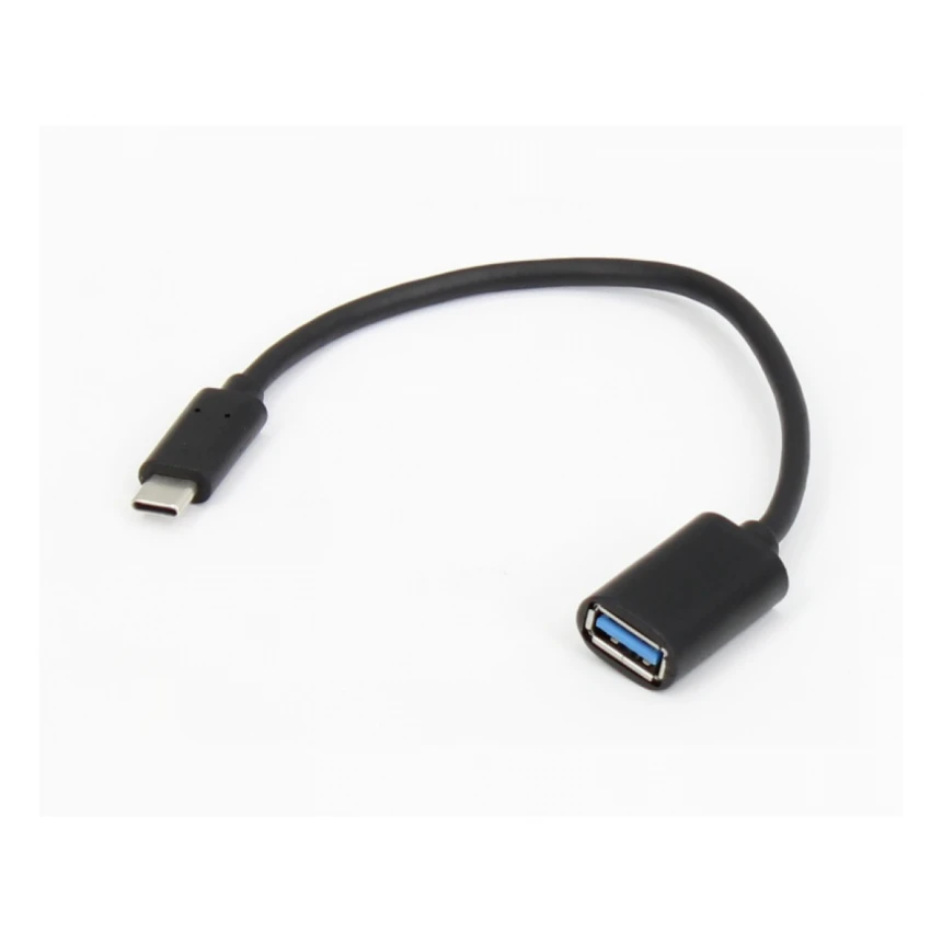 Adapter E-Green USB 3.1 TIP C (M) - USB 3.0 (F) - OTG 0.15m crni