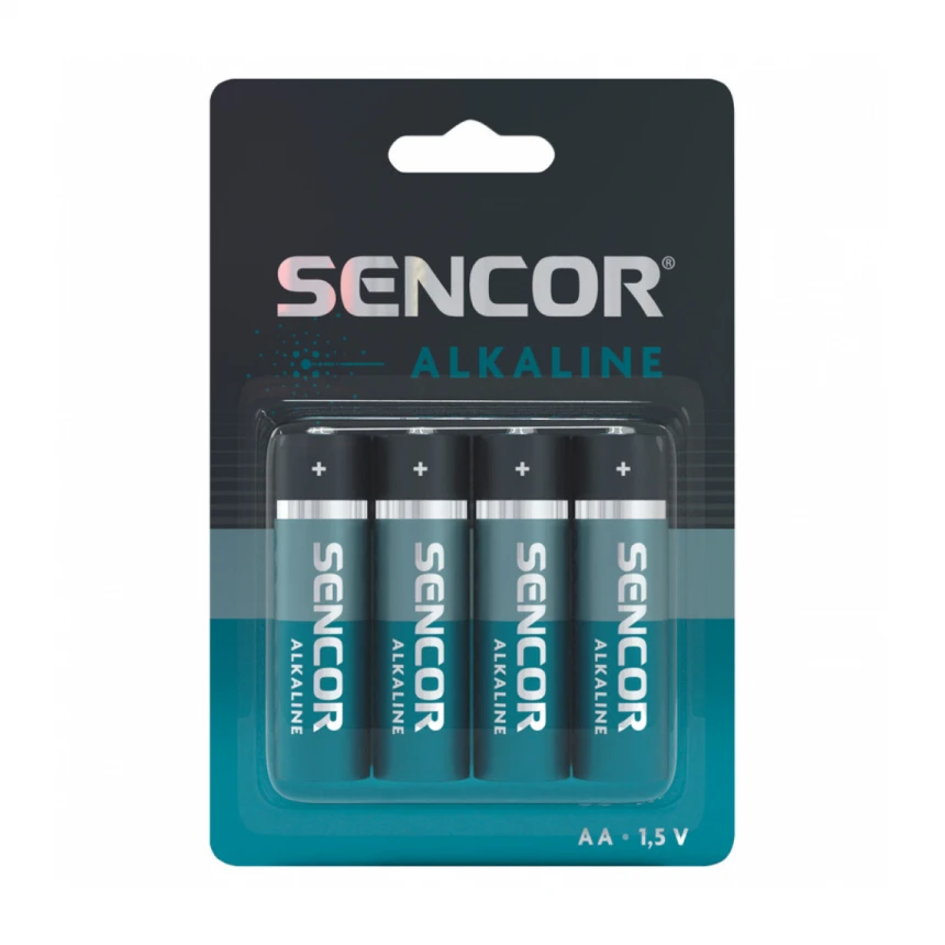 Baterija Sencor LR06 AA 4BP Alkalna 1/4
