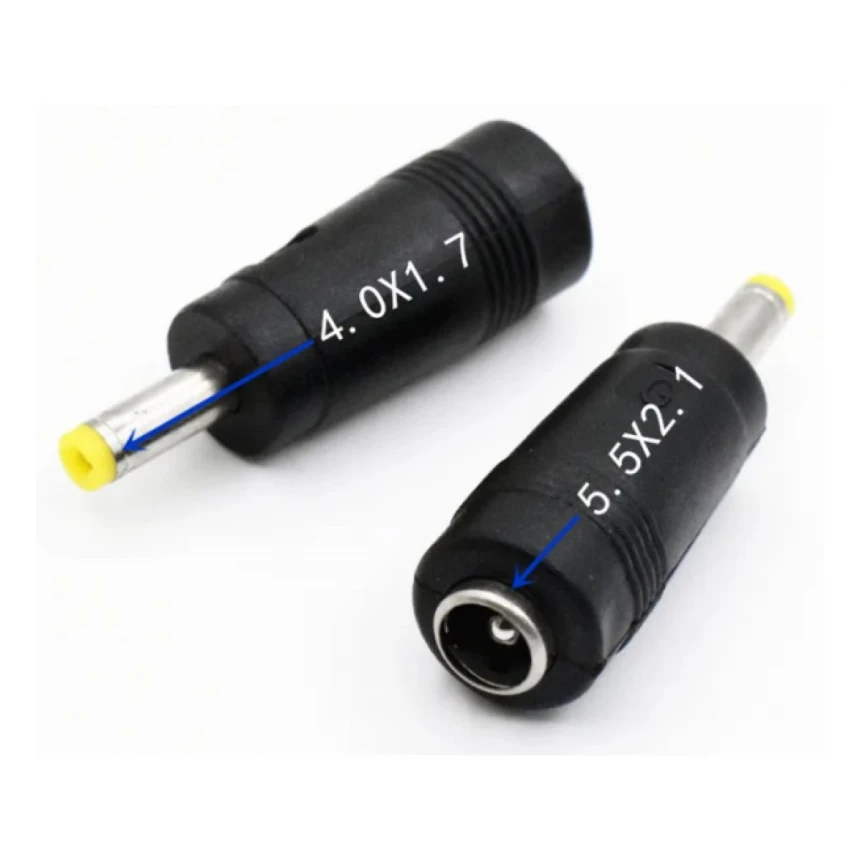 NPC-5.2x2.5mm 4.0x1.7mm Yellow DC to DC 20V Connector (G)