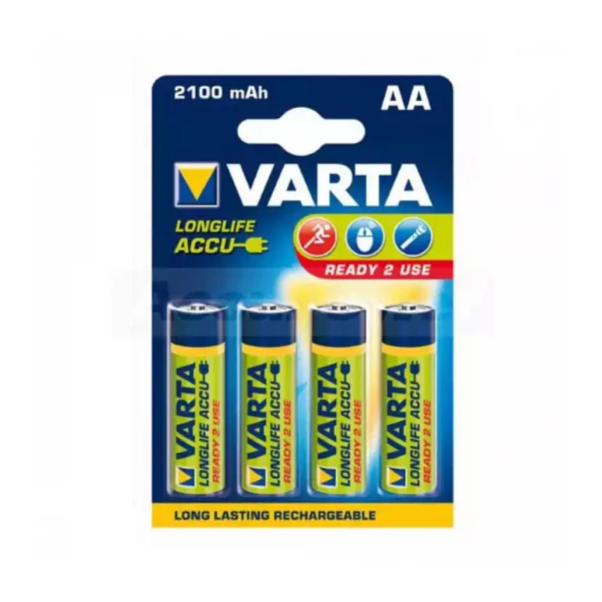 Baterija VARTA AA 2100mAh HR6 PAK4 CK, punjive NiMH baterije (rechargeable VARTA Ready to use)
