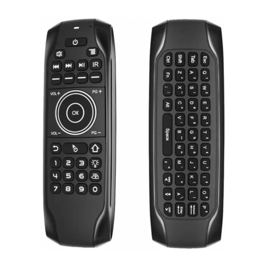 GMB-G7BTS AIR MOUSE Android TV Box Remote Control, Unique Design, Mini keyboard