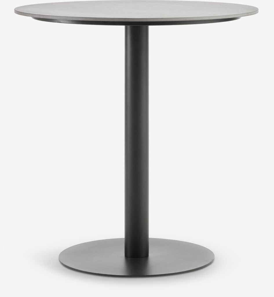 Bistro table VAMDRUP ø70 dark grey