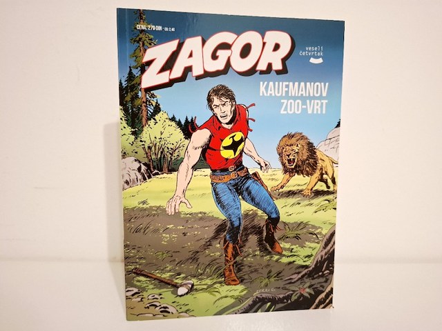 Zagor Kaufmanov zoo-vrt Veseli četvrtak broj 129