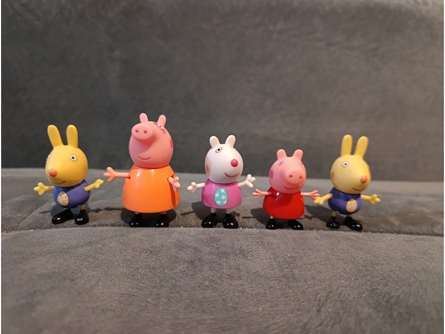 Pepa prase - Peppa Pig original igracke - redje