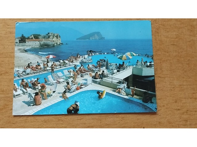 Budva - Bazen - Crna Gora - Putovala 1988.g -