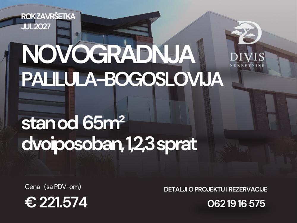 Milice Janković, Dvoiposoban stan na prodaju, 65m2, 221.574€