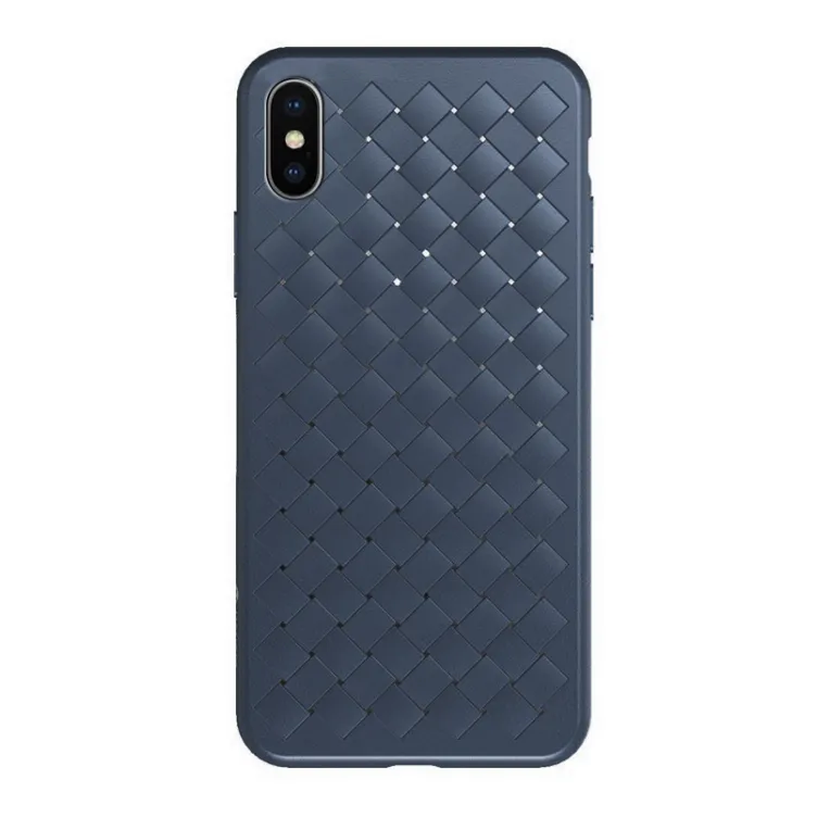 Maska Braided za iPhone XS Max siva