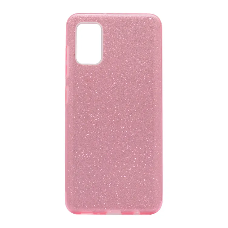 Maska Crystal Dust za Samsung A41/ A415F pink