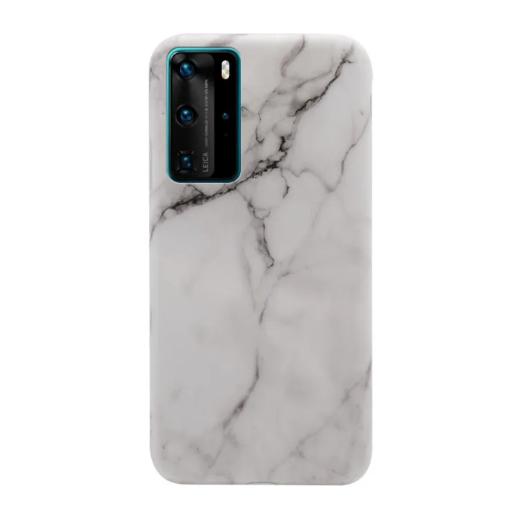 Maska Marble za Huawei P40 Pro bela
