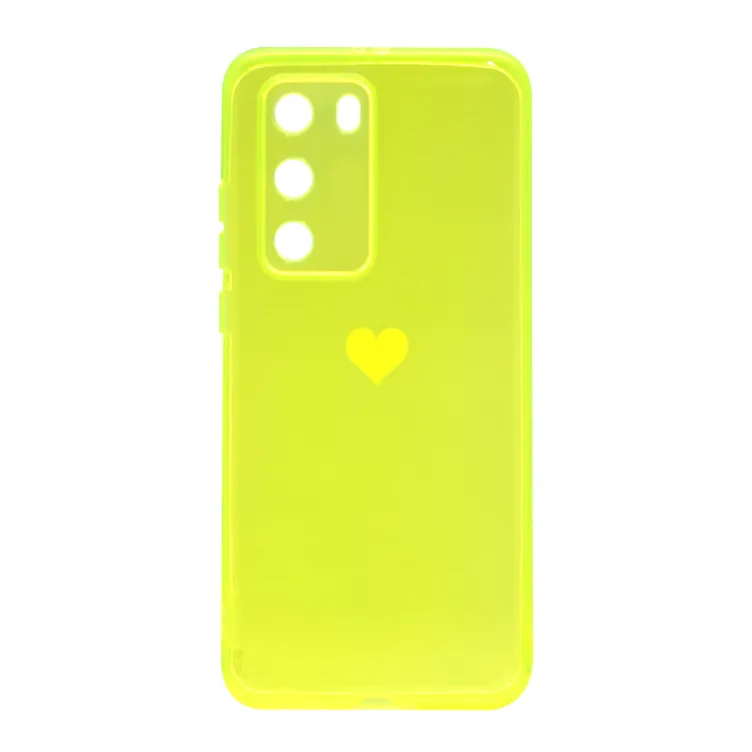 Maska Air Neon silicone za Huawei P40 zuta
