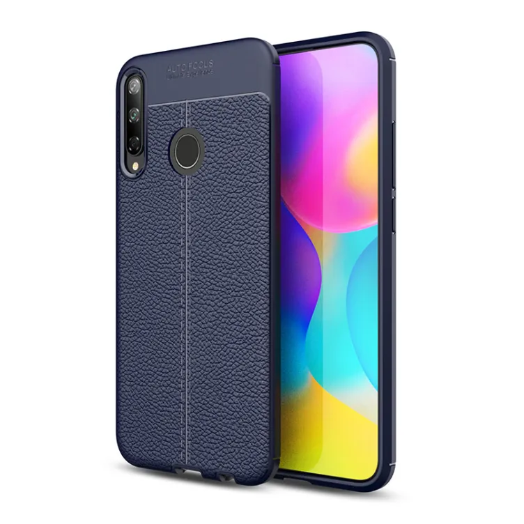 Maska Elegant man exclusive za Huawei P40 Lite E/ Y7p tamno plava