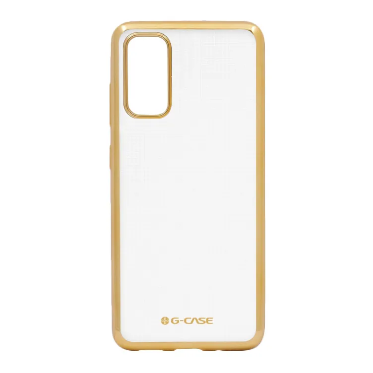 Maska G Plating TPU za Samsung S20/ G980F zlatna