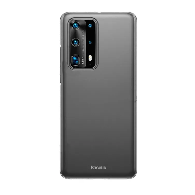 Maska Baseus Wing za Huawei P40 Pro transparent crna