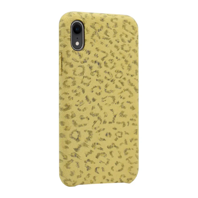 Maska Leopard za iPhone XR zuta.