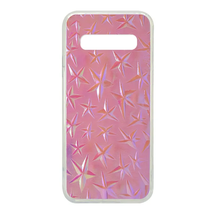 Maska Hologram 3D Star za Samsung S10 Plus/ G975 roze