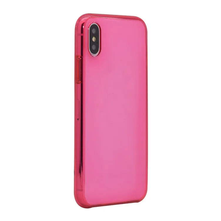 Maska X-Clear Apple za iPhone X/ XS pink.