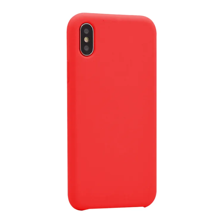 Maska Velvet touch za iPhone XS Max crvena